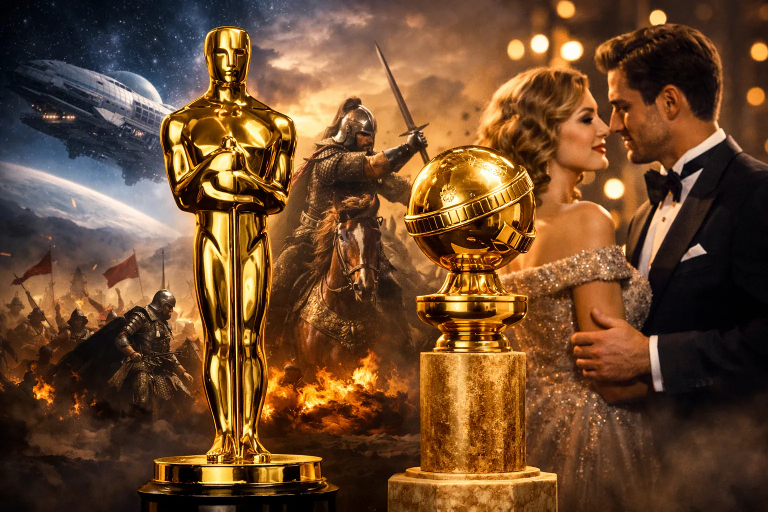 Premiações 2026 - Oscar e Globo de Ouro - CineCríticas